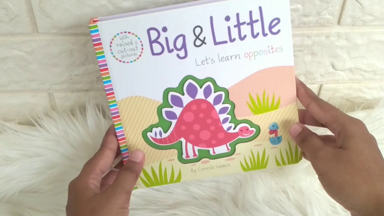 Big & Little - Let's Learn Opposites Touch and Feel Board Book (With ...