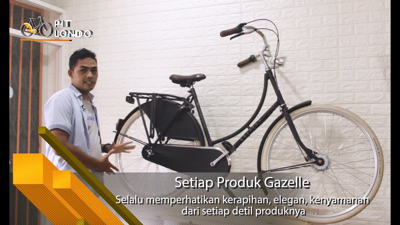 SEPEDA GAZELLE CLASSIC NEW KINYIS KINYIS DARI BELANDA - YouTube