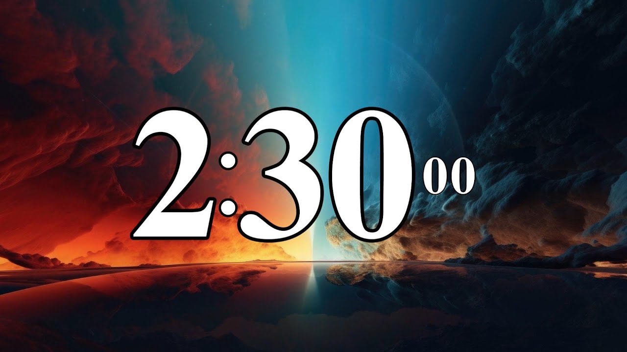 2 hours and 30 minute (2.5) Countdown Timer - Otherworldly Horizons ...