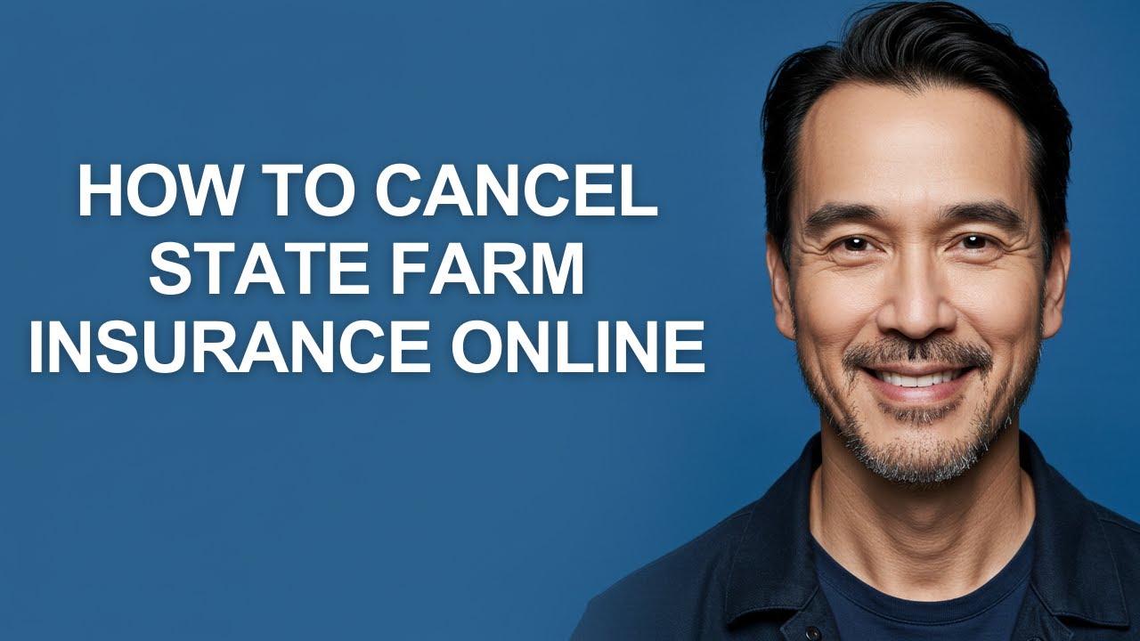How to Cancel State Farm Insurance Online - KevinHowTo - YouTube