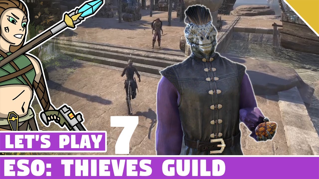 Helping out everyone! The Long Game Quest! Let's Play ESO: Thieves ...