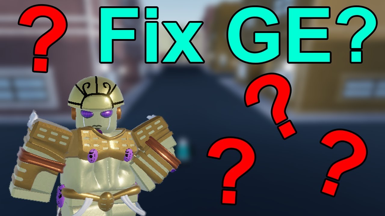 [YBA] Can We Fix Gold Experience? (Q&A) - YouTube