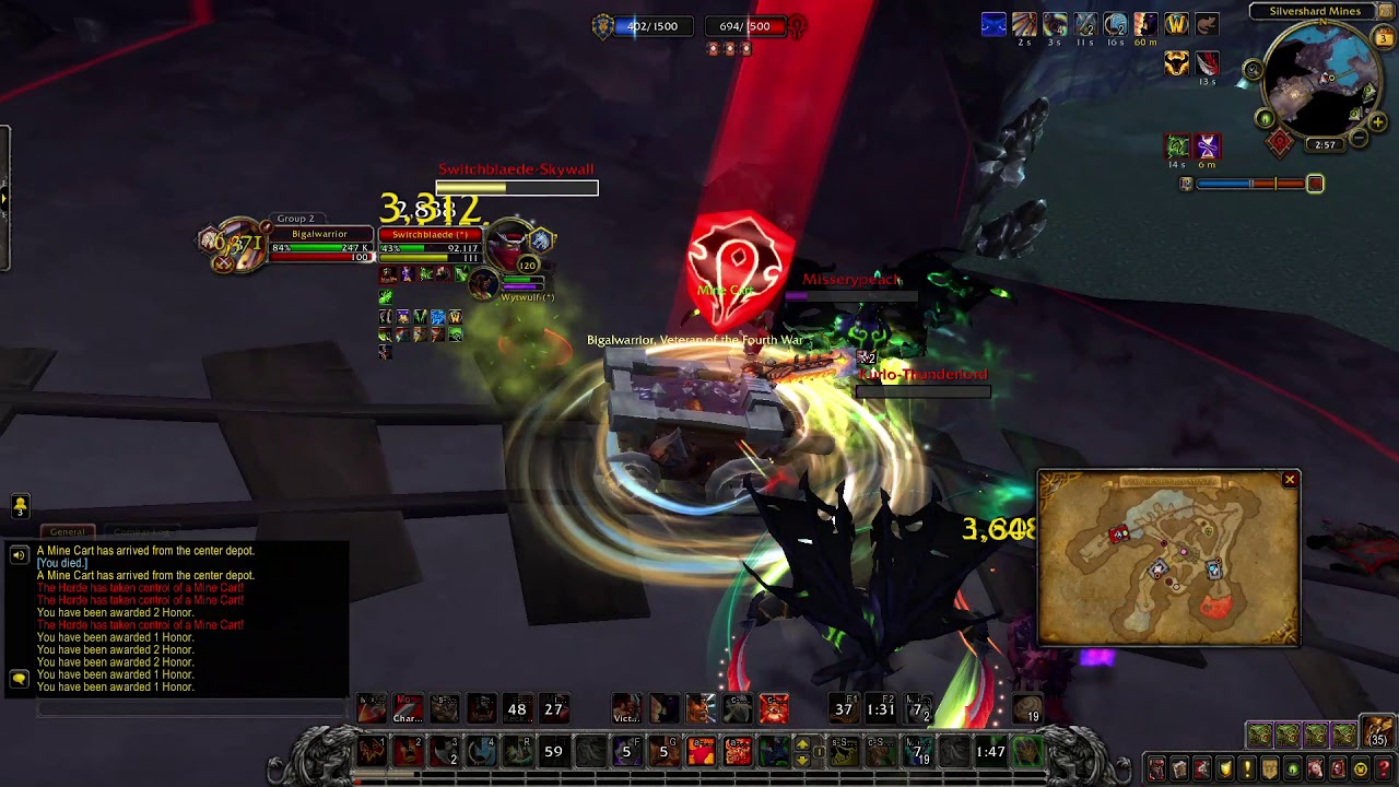 Fury Warrior Pvp 8.2.5 - YouTube