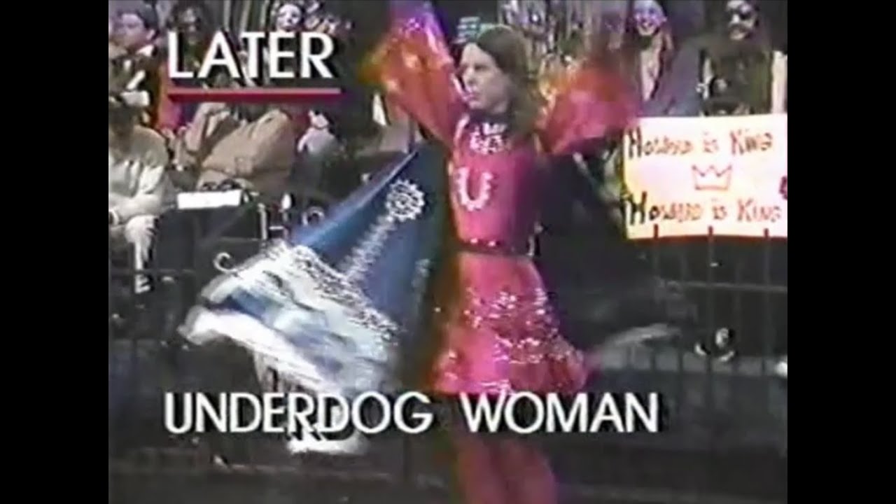 Underdog Woman's First Appearance on The Howard Stern Channel 9 Show (1991) - YouTube