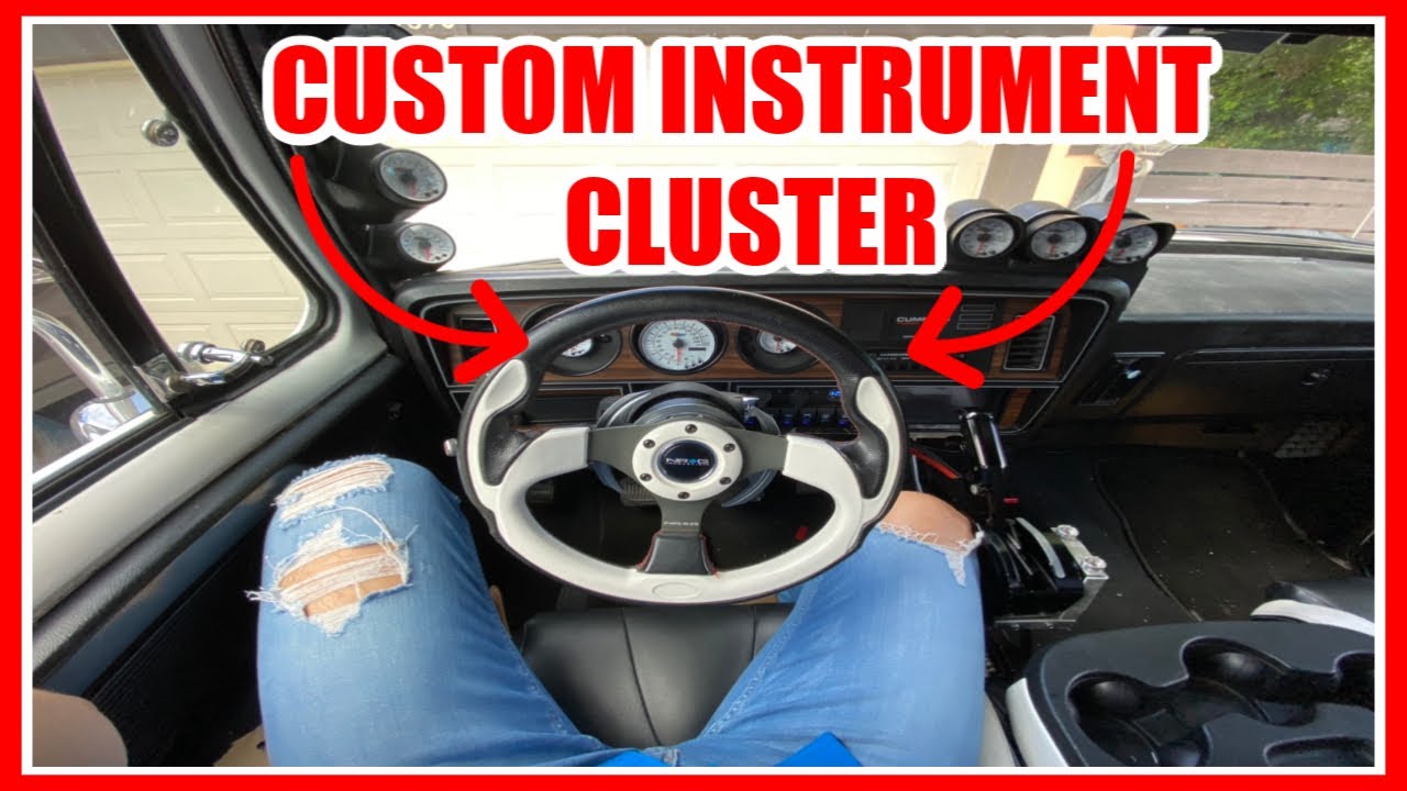 How To Build A Custom Instrument Cluster | FirstgenCummins | Glowshift ...