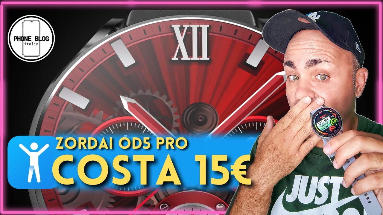 Questo Smartwatch costa SOLO 15€ e fa tutto - Zordai OD5 PRO per Android e iPhone - YouTube