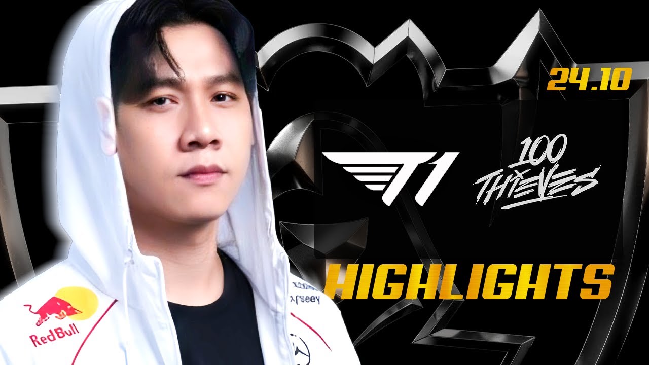 XEM CKTG CÙNG THẦY BA | HIGHLIGHTS T1 VS 100T | Ngày 24.10.2025 - YouTube