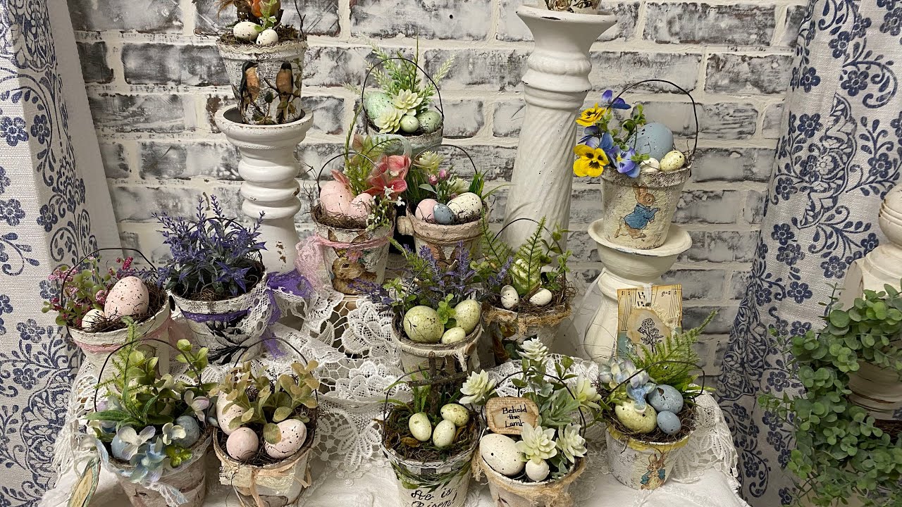 Spring Peat Pot Baskets mass produced - YouTube