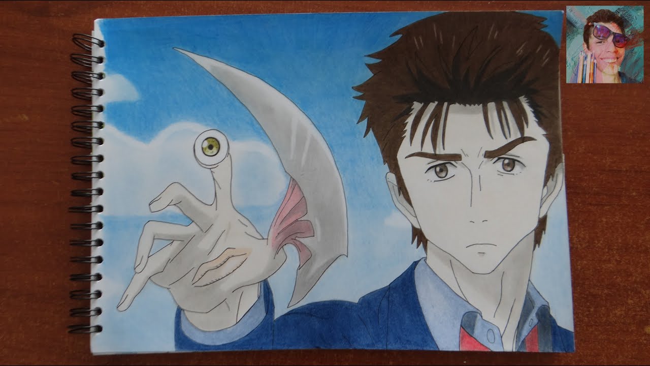 Dibujando a Shinichi y Migi de Parasyte - YouTube