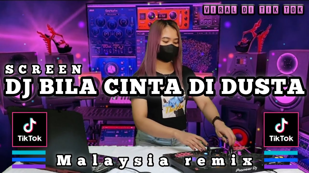 DJ BILA CINTA DI DUSTA SCREEN JEDAG JEDUG REMIX FULL BASS - YouTube