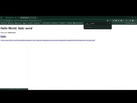11 HTML interactive course - Nested Tags - YouTube