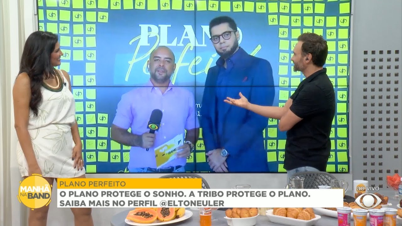 Elton Euler explica como atingir objetivos com O plano perfeito.| MANHÃ NA BAND - YouTube