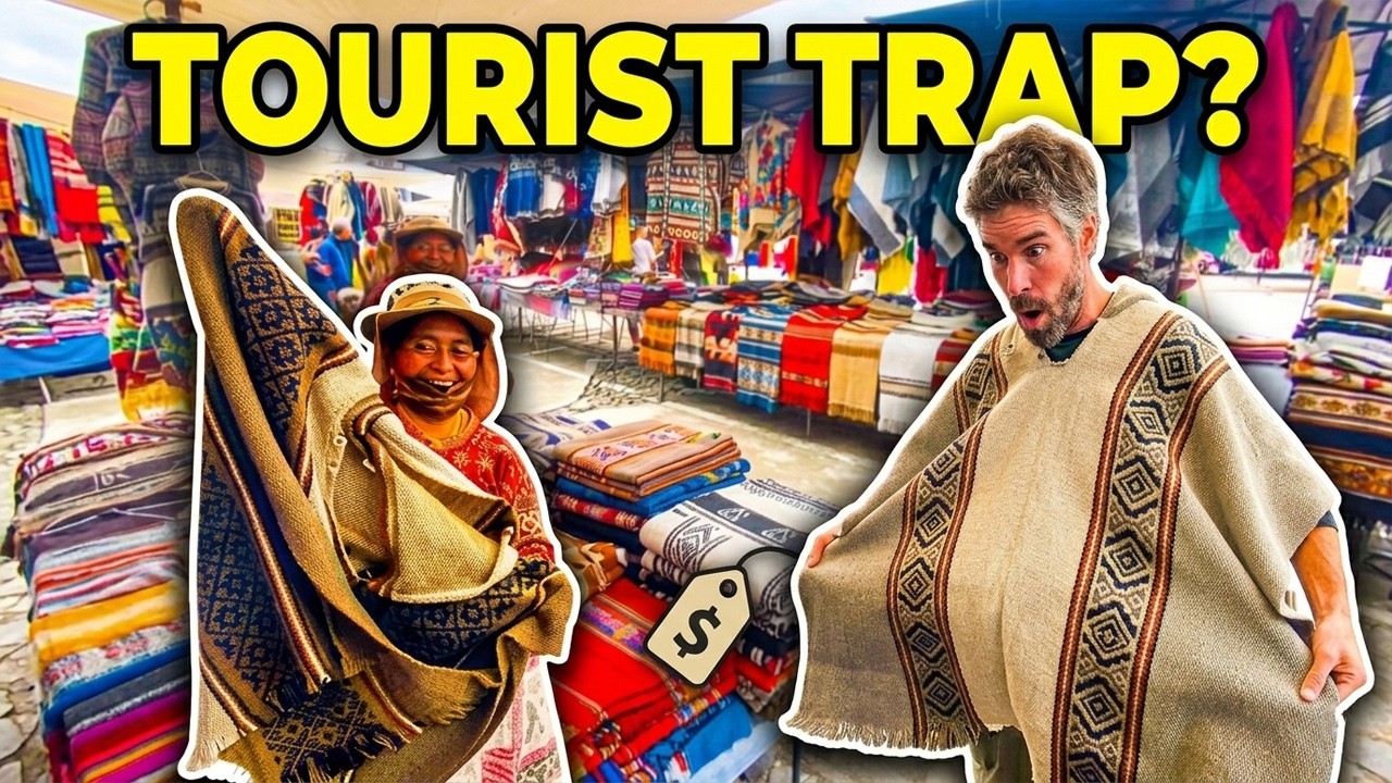 Is Ecuador’s Famous Otavalo Market a Tourist Trap? - YouTube