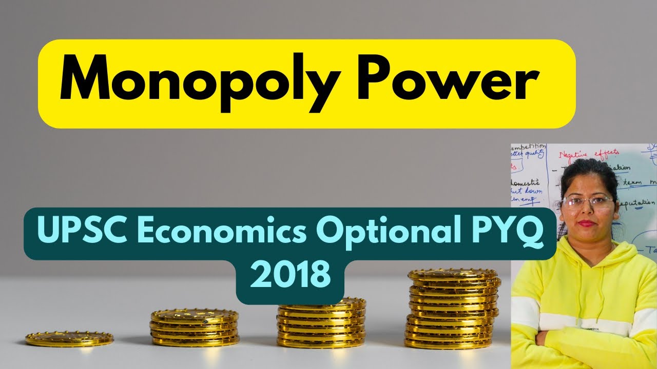 Measures of Monopoly Power | UPSC Economics Optional | Monopoly ...