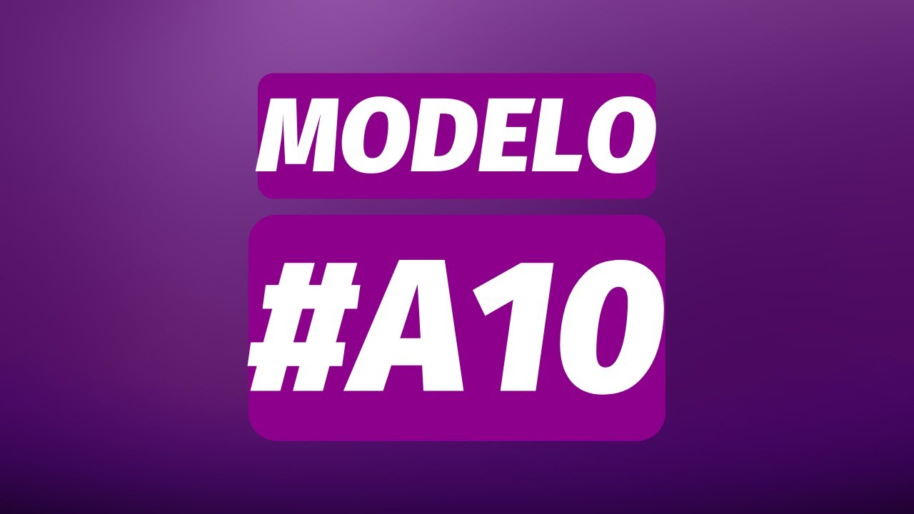 Modelo A10 - YouTube