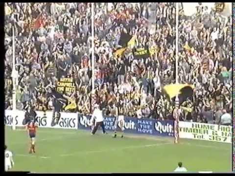Fitzroy v Richmond AFL 1996 round 7 Western Oval