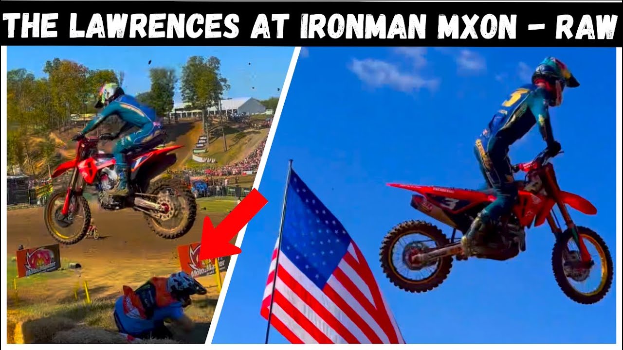 Jett Lawrence’s SCARY Close Call! The Lawrence Brothers Make Ironman ...