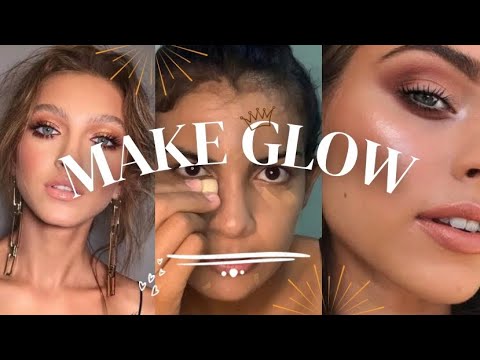 MAKE GLOW; aprenda passo a passo #makeup #makeglow - YouTube