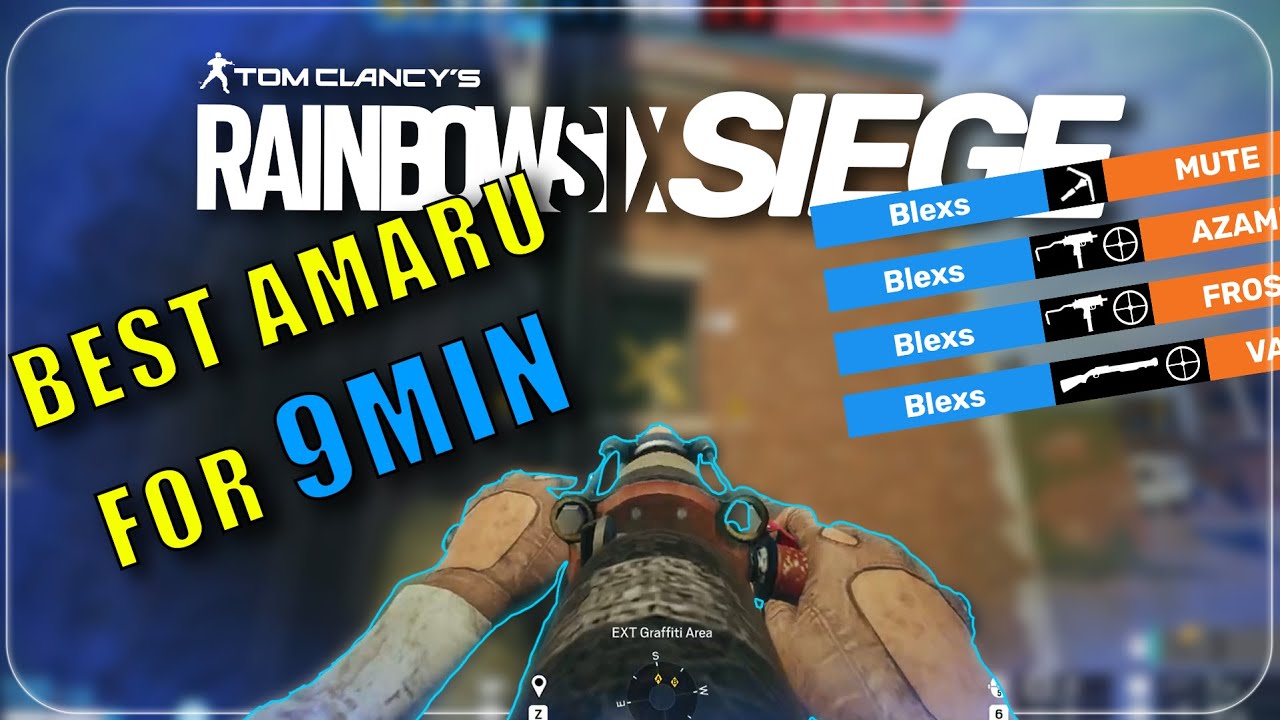 9 MINUTES of PEAK Amaru Gameplay! | Rainbow Six Siege - YouTube