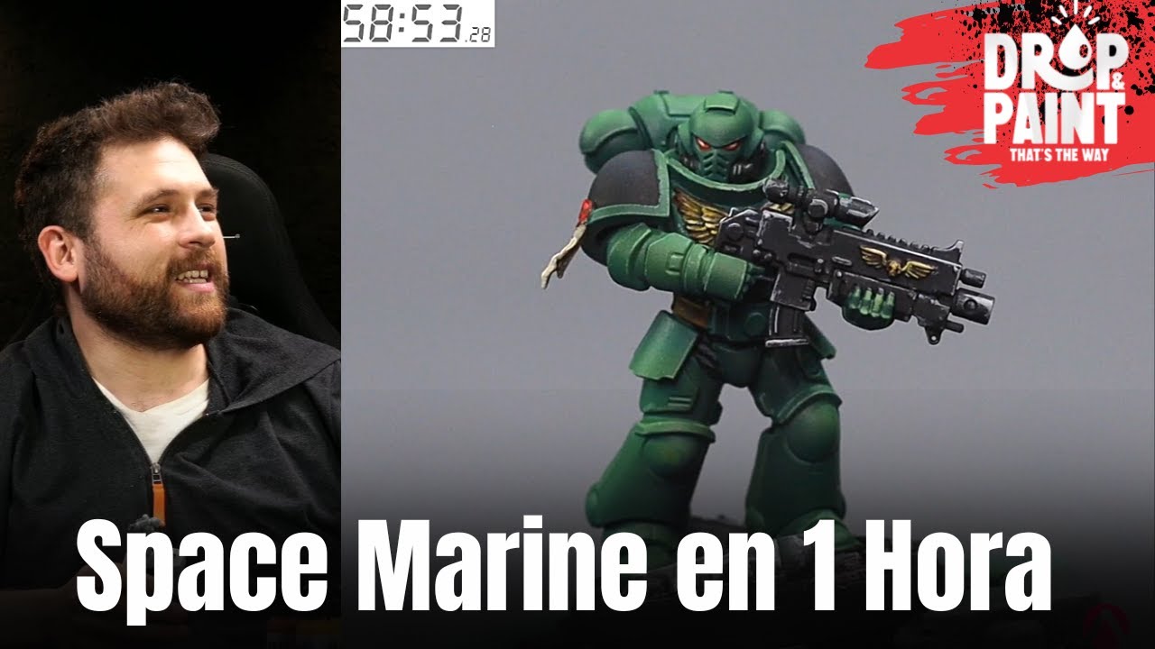 Pintando un Space Marine en menos de una hora con @Scale75mm - YouTube
