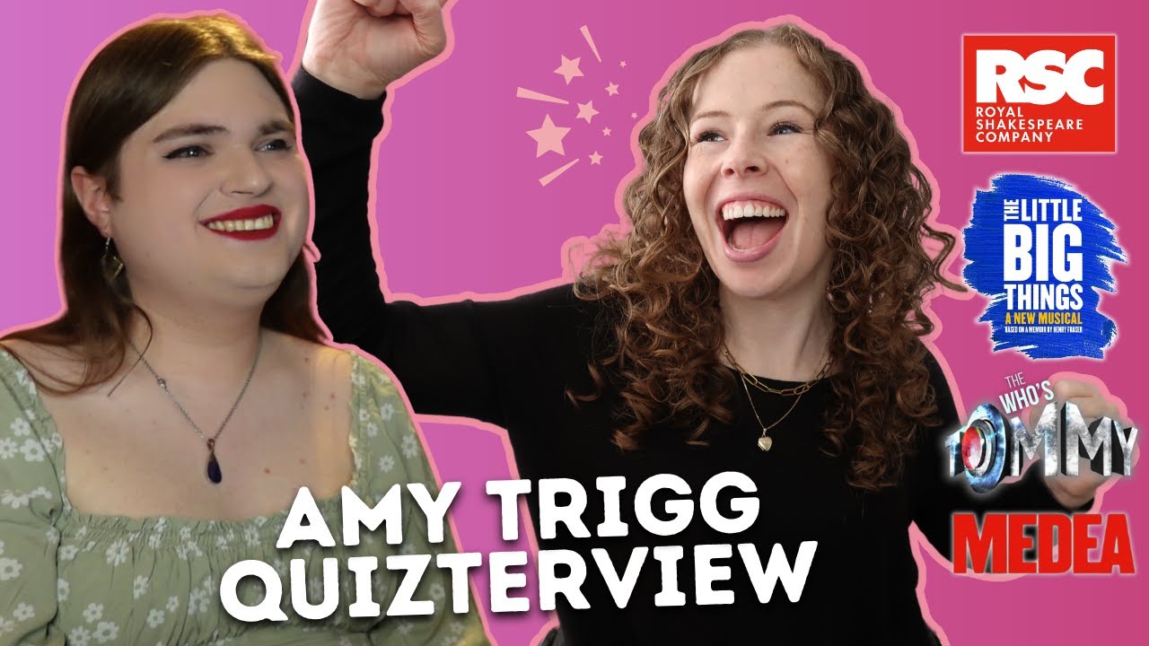 Challenging AMY TRIGG to a Quiz on her CV | Quizterviews - YouTube