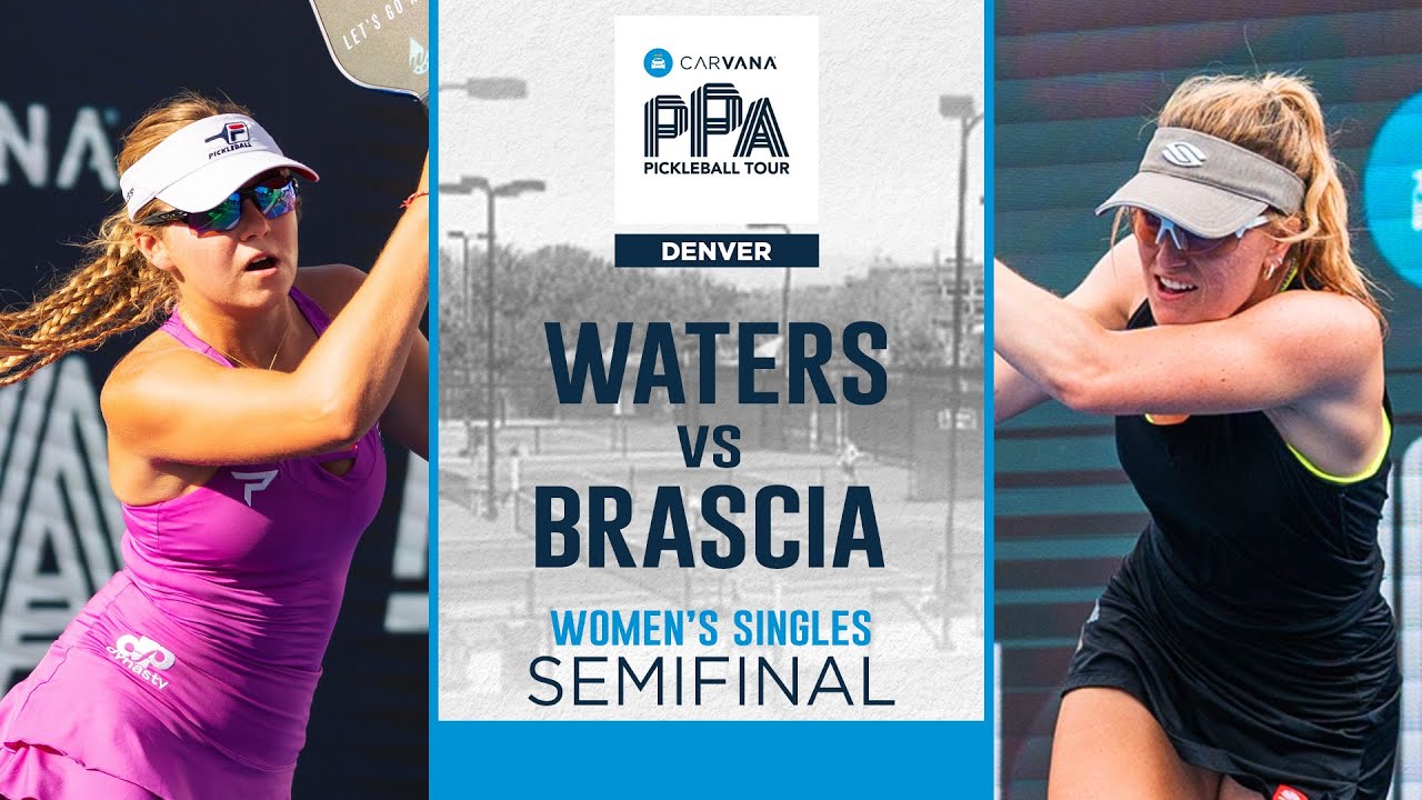 ALW takes on Mary Brascia in the Singles Semi at Denver Open - YouTube