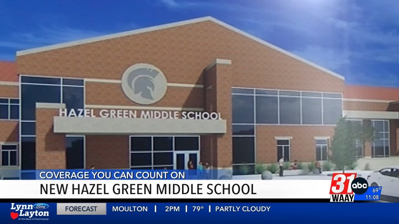 New Hazel Green Middle School coming to Madison County - YouTube