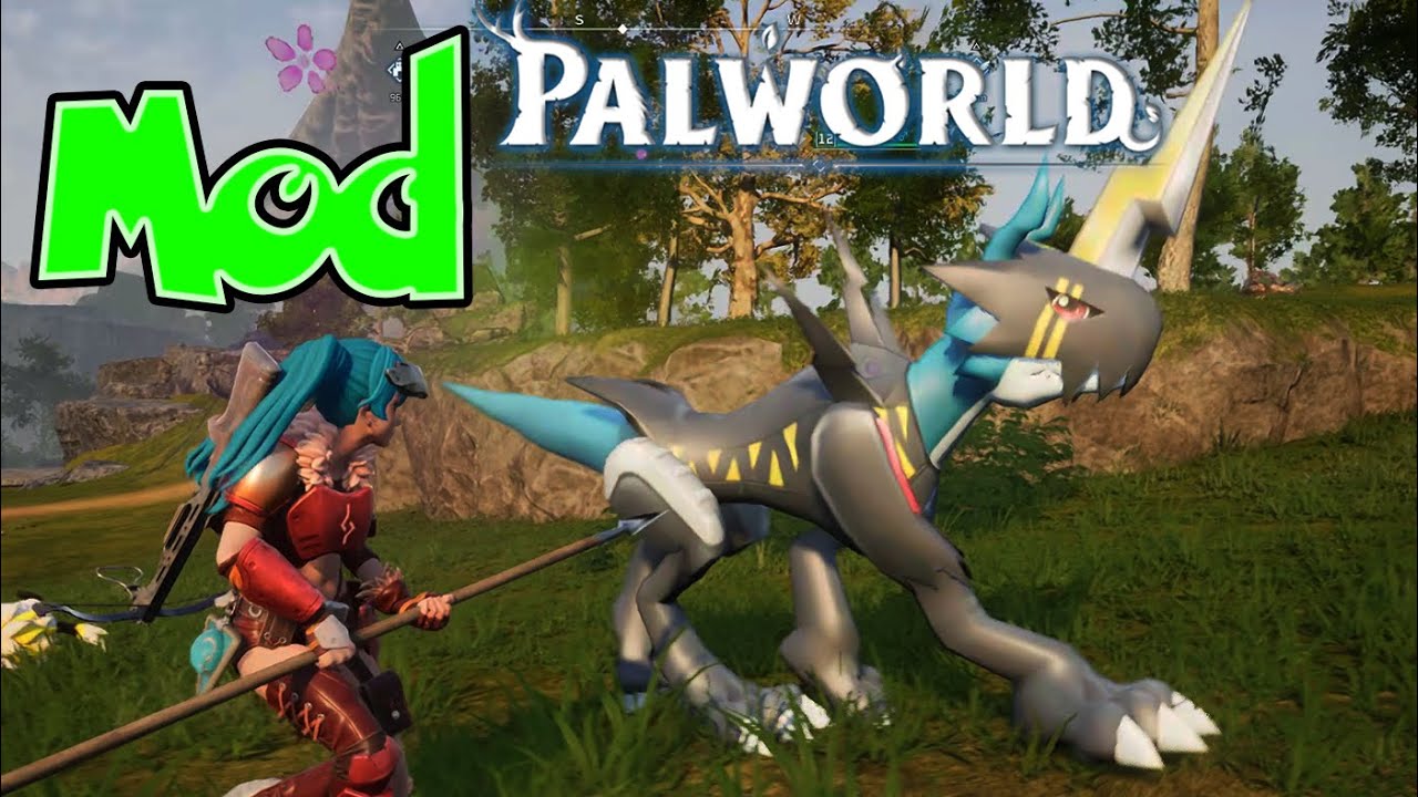 ⚡Raidramon Digimon MOD Palworld - YouTube