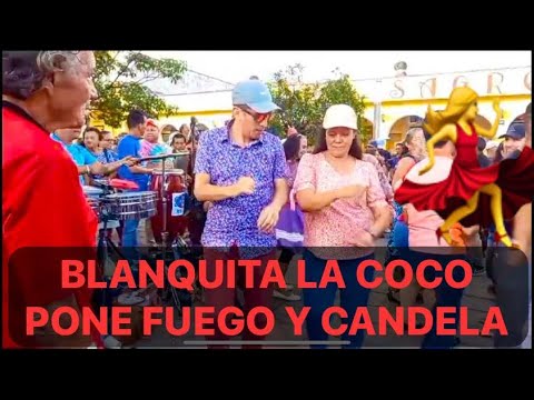 😱💃😱BLANQUITA LA COCO ESTUVO DANDO FUEGO 🔥 Y CANDELA EN LA PISTA - YouTube