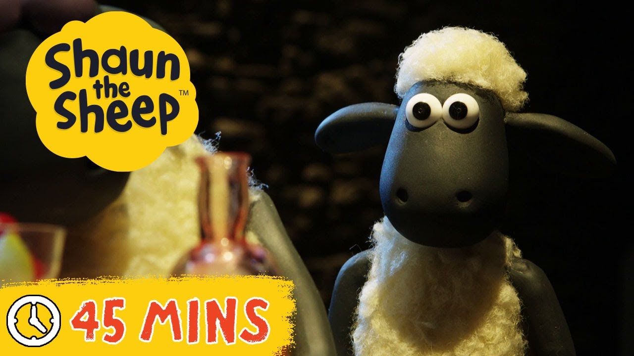 🌳 45 MINS of Best Bits of Shaun the Sheep 🐑 Seasons 1-5 - YouTube