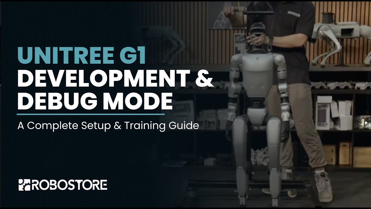 How to Enter Development & Debug Mode on the Unitree G1 EDU | Advanced Setup Tutorial - YouTube