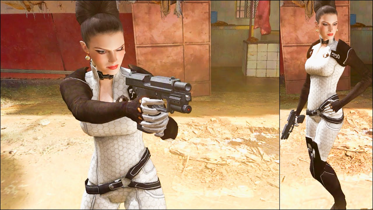 RE5 Mods Showcase: Excella the Experimenter Costume! - YouTube