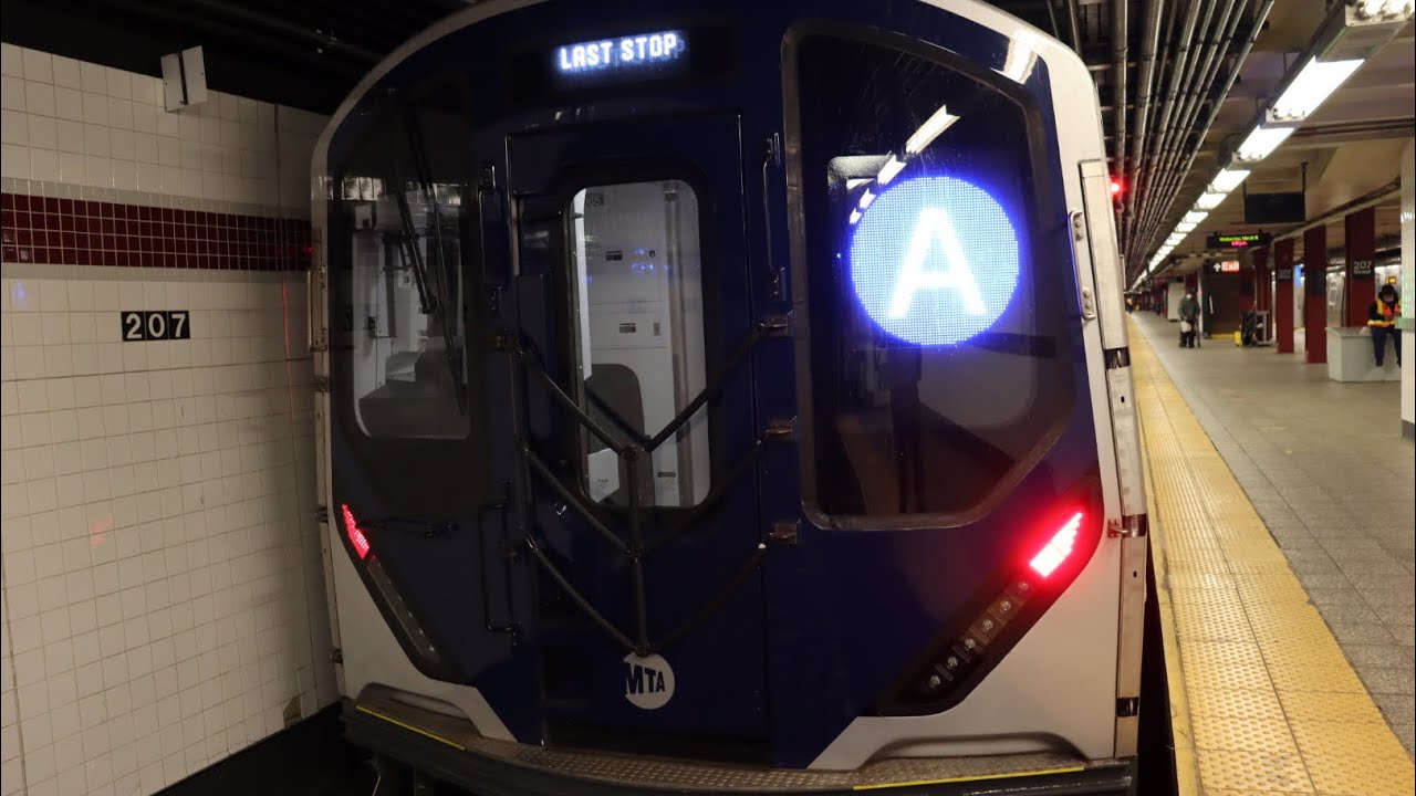 New R211 (A) train ride from Inwood 207 to Broadway Junction - YouTube
