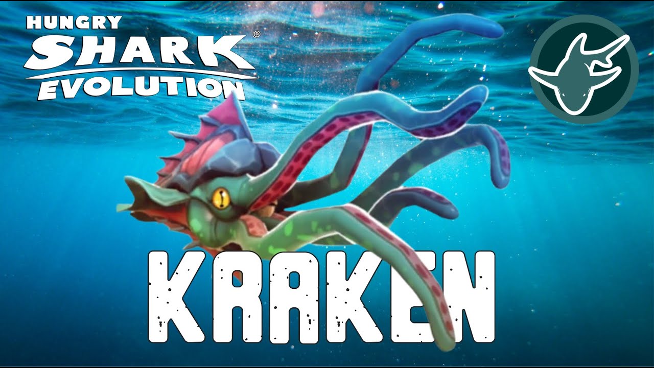 Hungry Shark Evolution - Kraken Gameplay Mod All Sharks Unlocked - YouTube