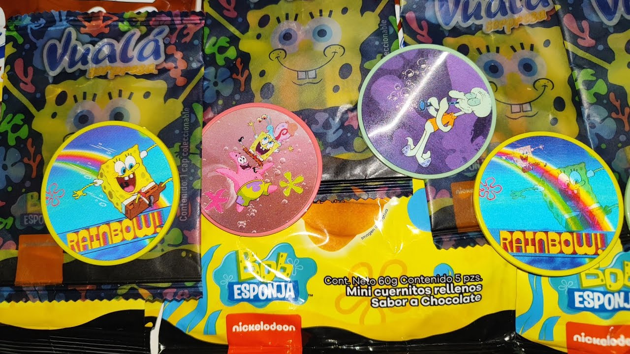 Bob Esponja Vuala Sorpresa Nueva Colección 2024 - YouTube