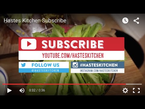 Hastes Kitchen Subscribe - YouTube