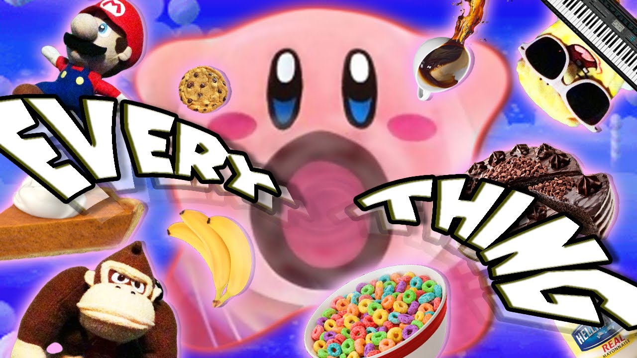 Kirby Eats EVERYTHING! - YouTube