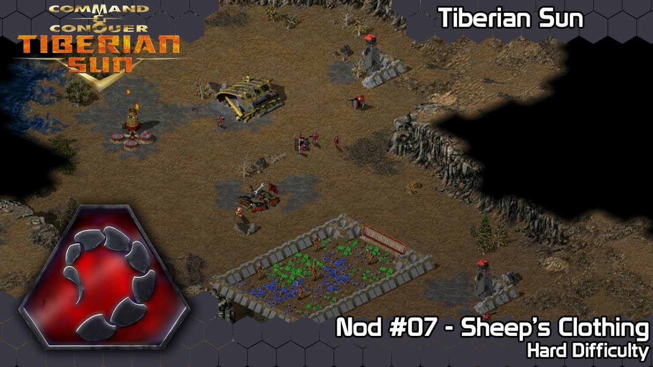 C&C Tiberian Sun - Nod #07 Sheep's Clothing on Hard Difficulty - YouTube