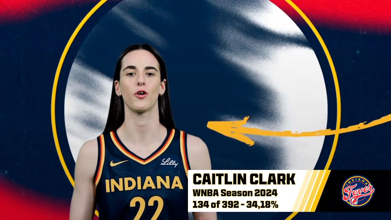 Every CAITLIN CLARK Three Point made as a Rookie in Indiana Fever - YouTube