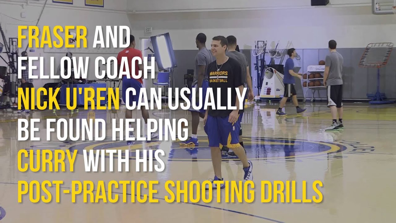 KNBR Quick Hits: Steph Curry has a new shooting drill - YouTube