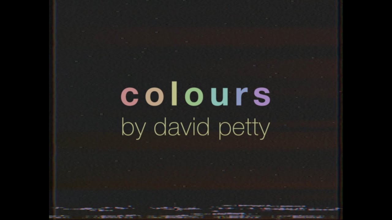 colours [lyric video] - YouTube