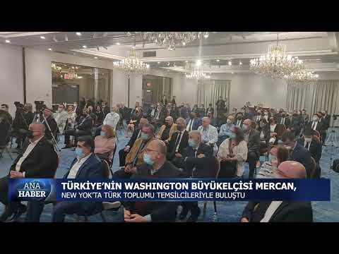 Büyükelçimiz Murat Mercan’ın New Jersey-New York Temasları