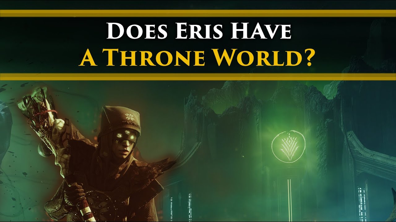 Destiny 2 Lore - Does Eris Morn have a Throne World? How are they made ...