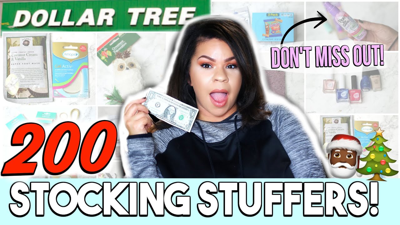 200 DOLLAR TREE STOCKING STUFFER IDEAS 2018 | Dollar Store Gifts They ...