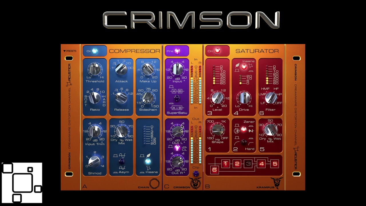 Acustica Audio CRIMSON demo - YouTube