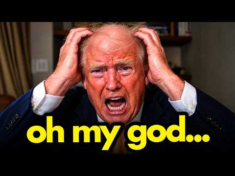 Donald Trump forgot his wig..