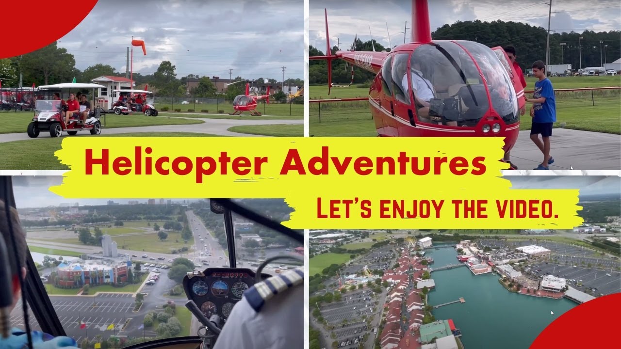 Myrtle Beach Helicopter Adventures | Helicopter Tours JourneyHooked ...