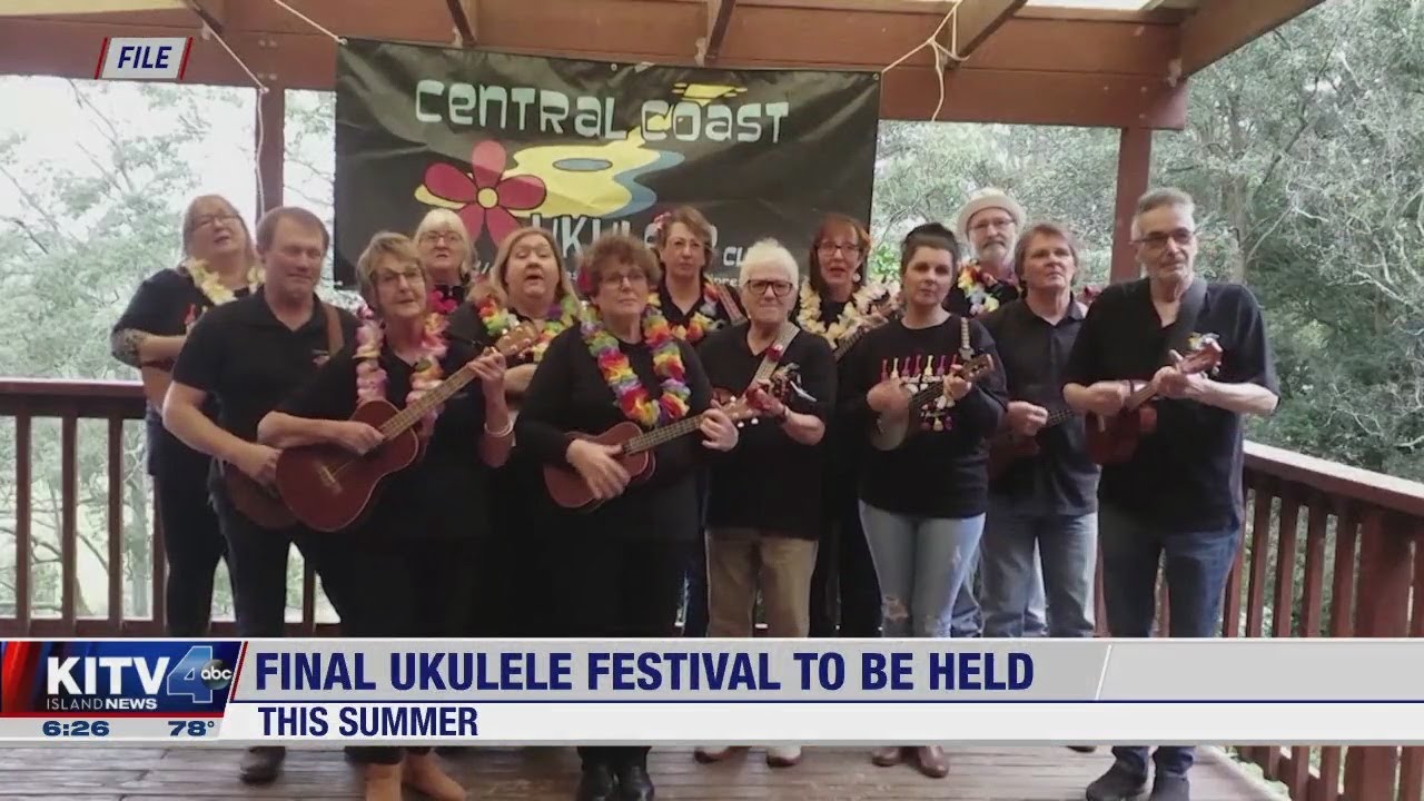 Ukulele Festival to hold final showing this Summer in Honolulu - YouTube