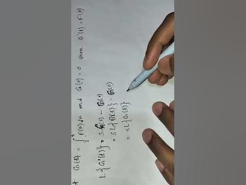 Lecture : 12 Methods of Applied Mathematics Chapter : Laplace Transform - YouTube