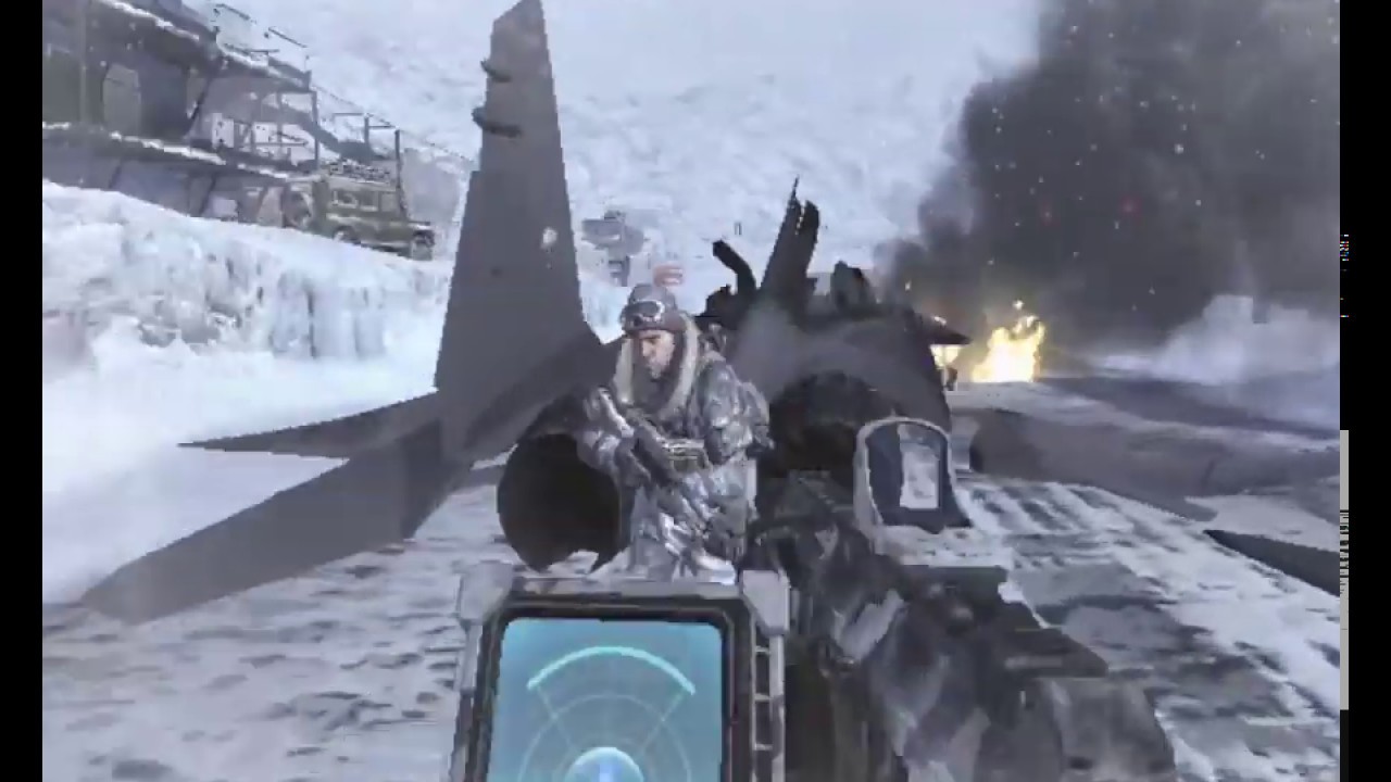 Cliff-hanger Mission! MW2 Call Of Duty:MW2 Pt 2 - YouTube
